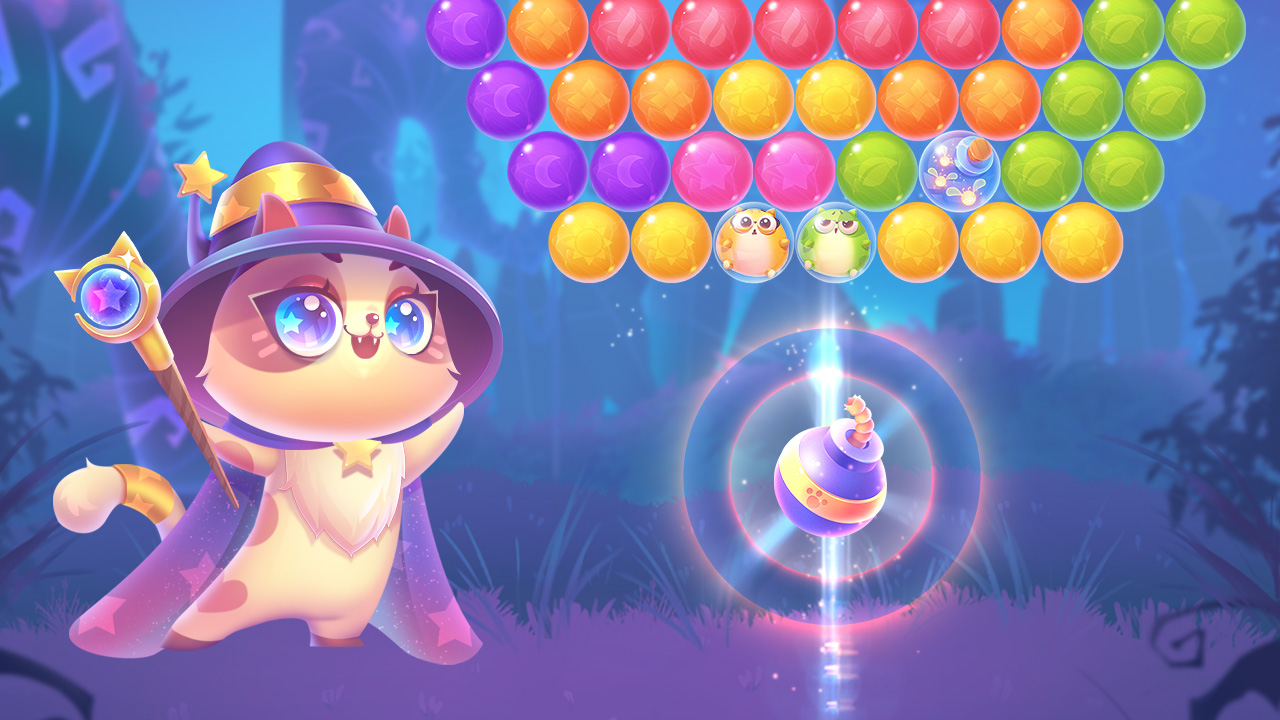 Bubble Queen Cat | Play A Game